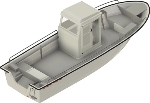 Öien 710FH med hytt NYHET! – Kode Marin & Maskin AB